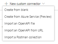 Azure Blueprints – Create custom connector for Power Automate