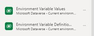 Use your environment variables in a canvas app.